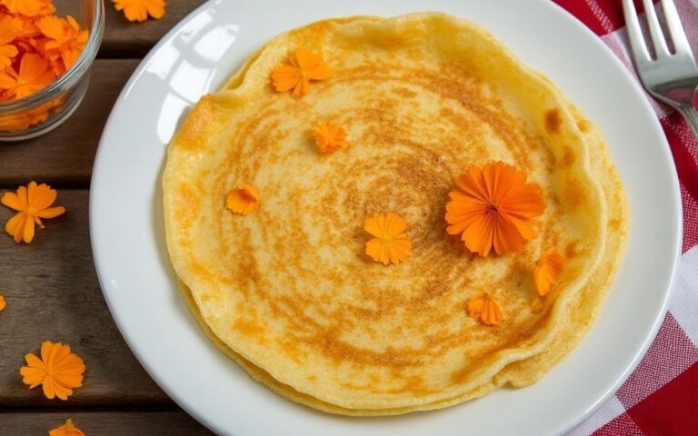 Crêpes sucrées à la fleur d’oranger : une recette simple pour un ...